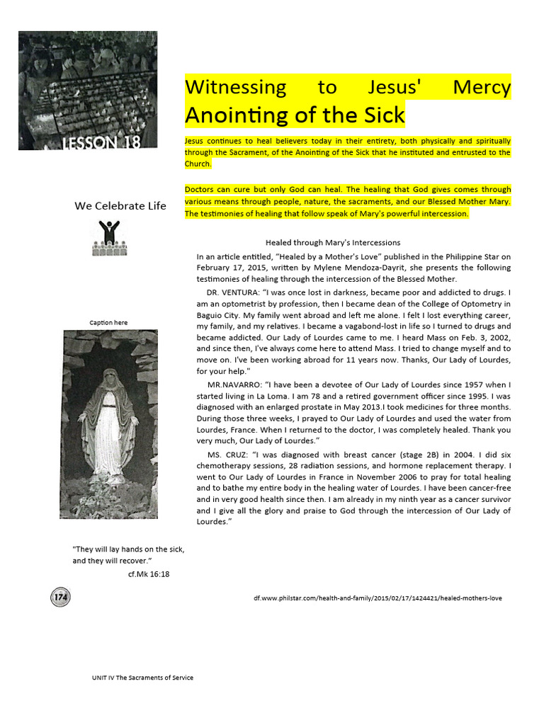 ReEd 9 3RD GRADING BOOK | PDF | Sacraments | Forgiveness