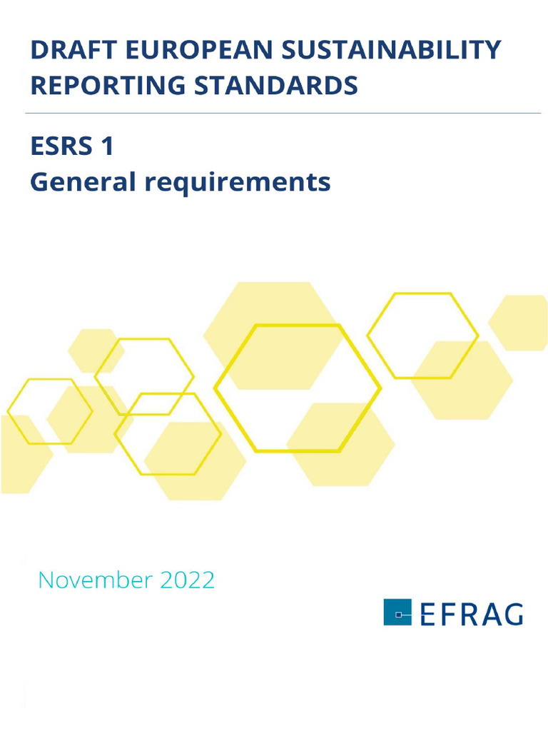 ESRS 1 General Sustainability Requirements | PDF | Risk | Due Diligence