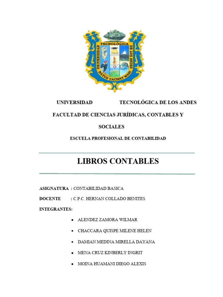libros contables | PDF | Contabilidad | Hoja de balance