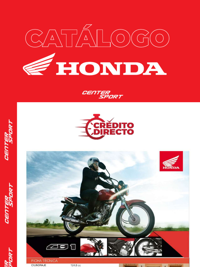 Catalogo Honda Center Sport | PDF