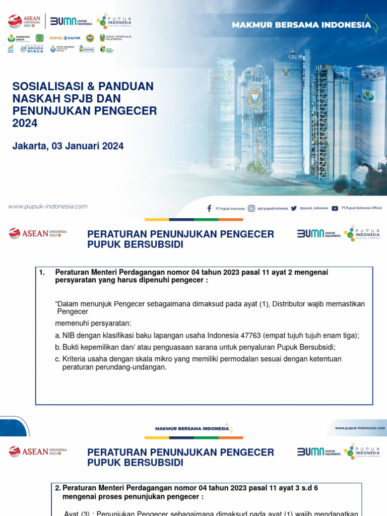 Materi SPJB Kios 2024 | PDF