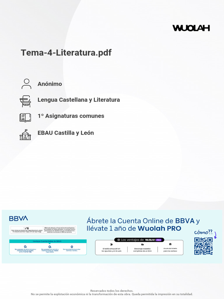 TEMA4 Literatura | PDF
