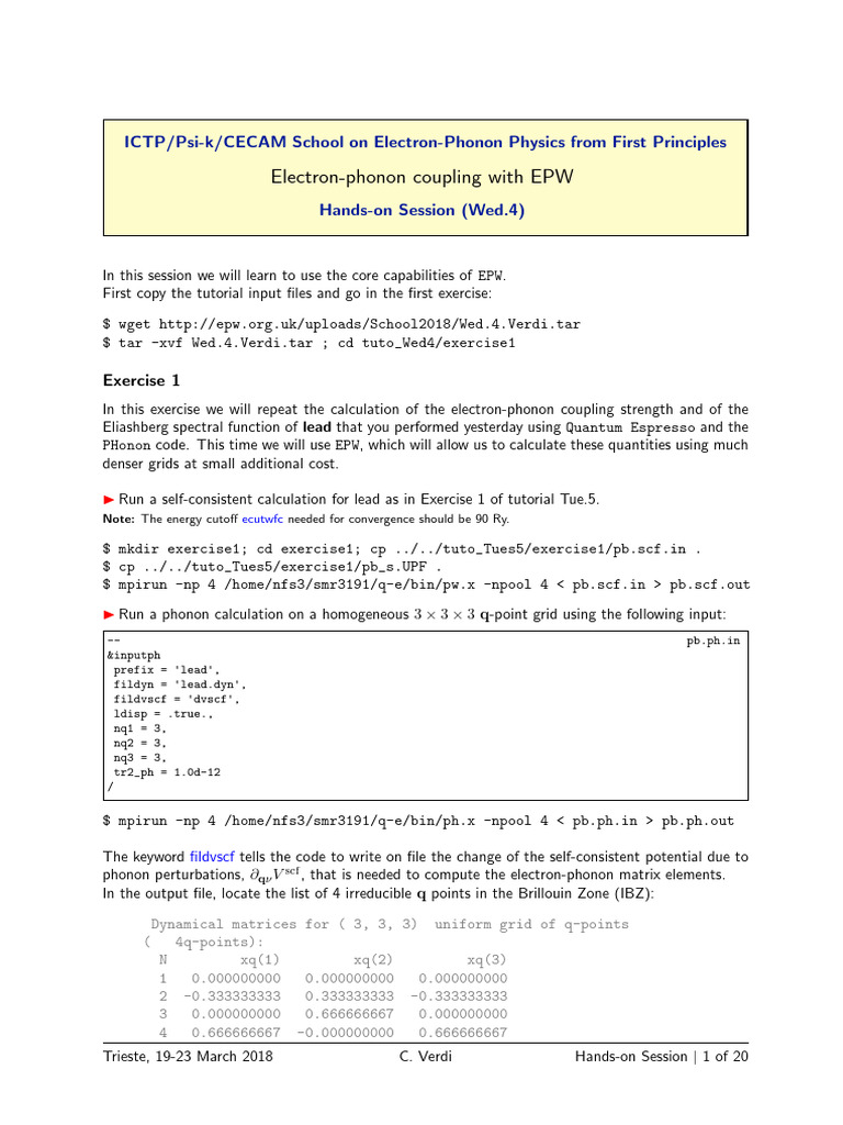 Wed 4 Verdi | PDF | Electronic Band Structure | Electronvolt
