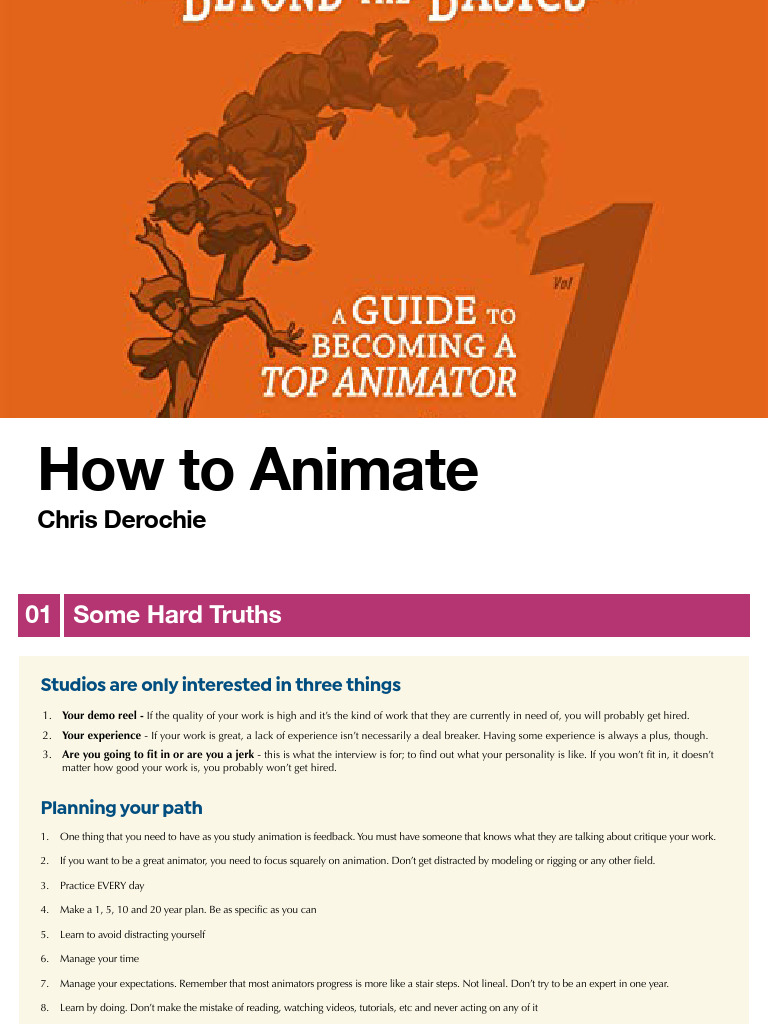 How To Animate | PDF | Animation | Drawing
