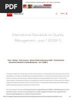 Acca Isqm 1 | PDF