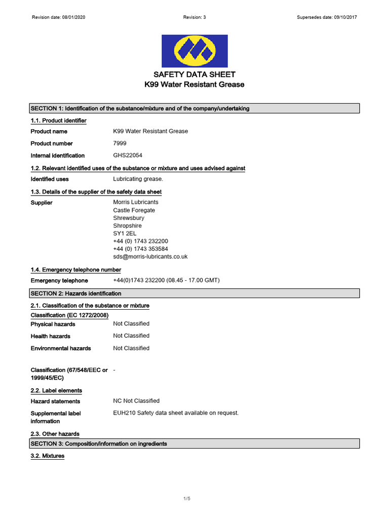 CoSHH Assessments | Download Free PDF | Toxicity | Safety