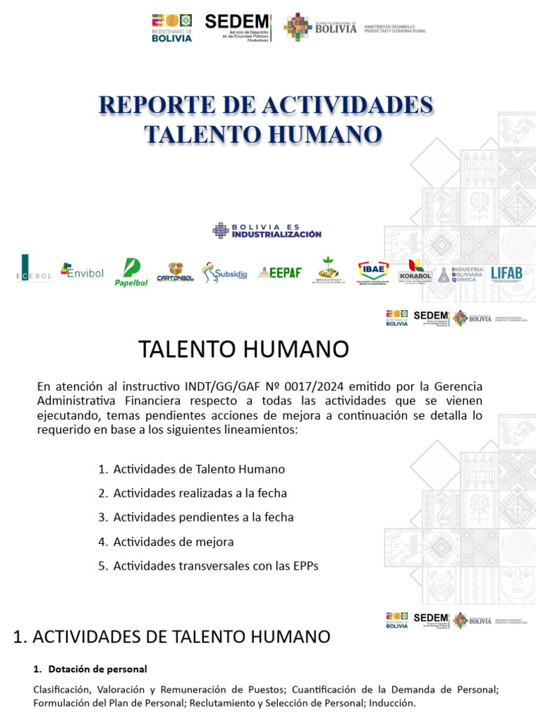 Talento Humano | PDF | Gestión de recursos humanos | Salario