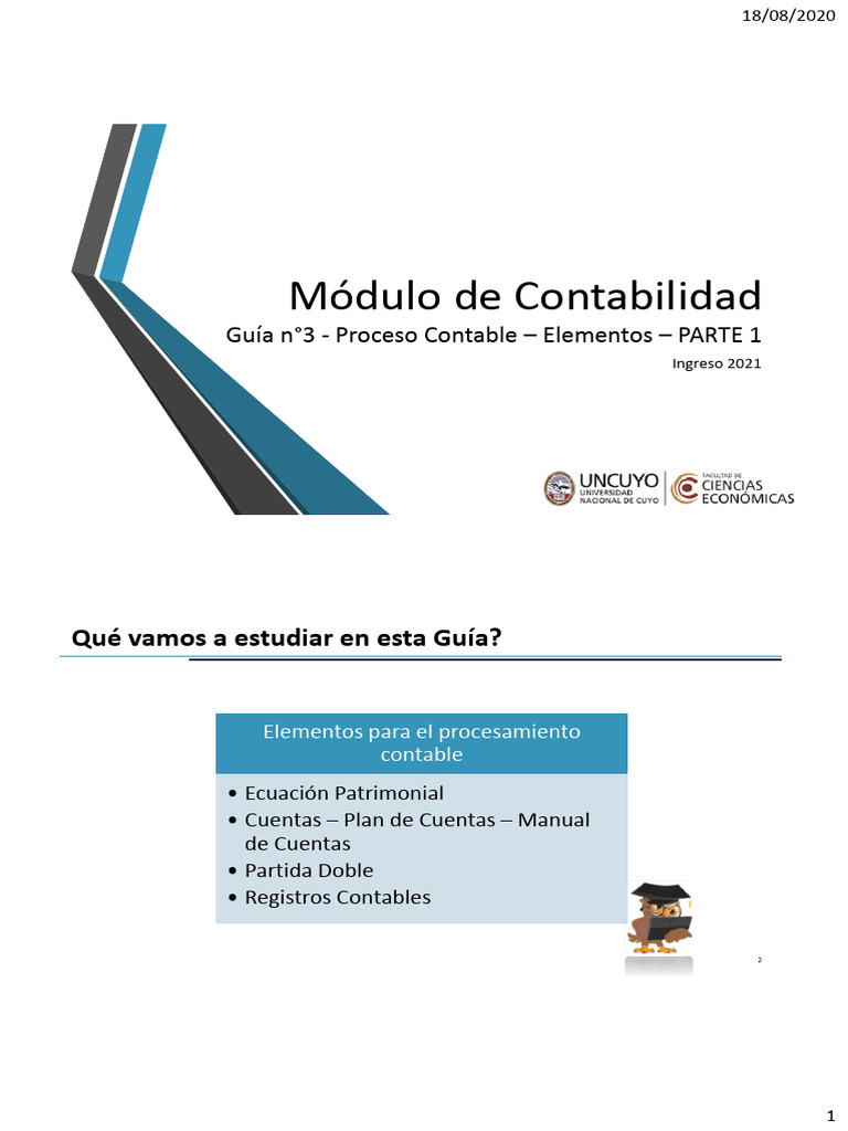 Gua 3 - Primera Parte | PDF | Contabilidad | Valor neto