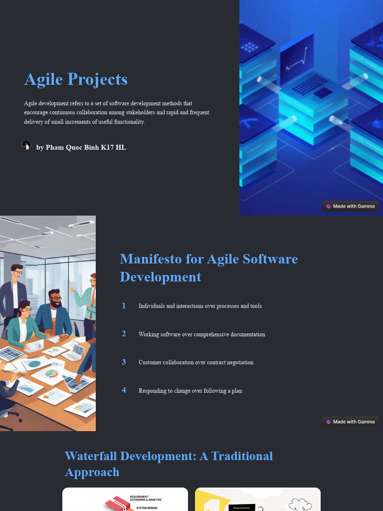 Agile Projects | PDF | Agile Software Development | Software Development Process