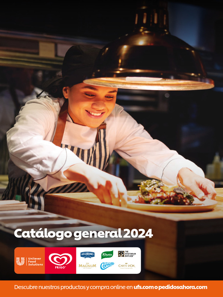 Catalog General Restauracion Unilever 2024 | PDF | Caldo | Sopa