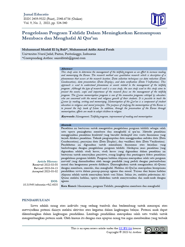 4835 Iq Bali & Fatah | PDF