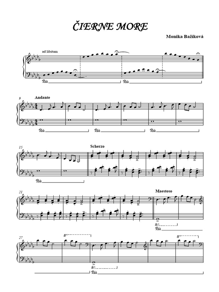 Cierne More | PDF