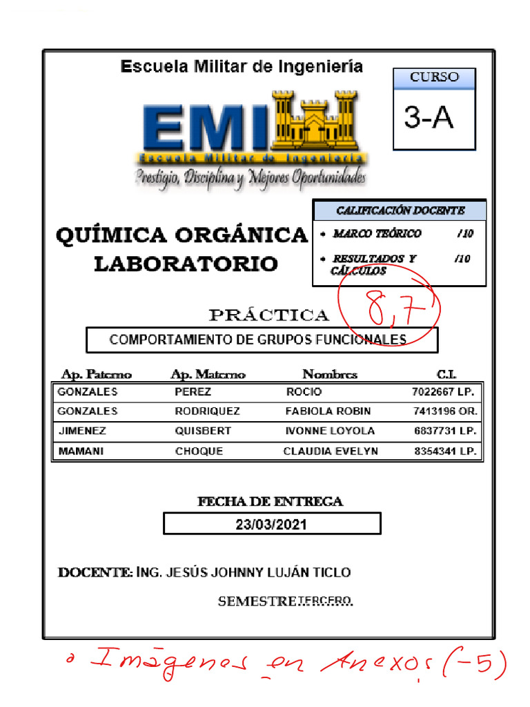Lab1 QMC Org Comportamiento de Grupos Funcionales Ind | PDF | Aldehído | Redox