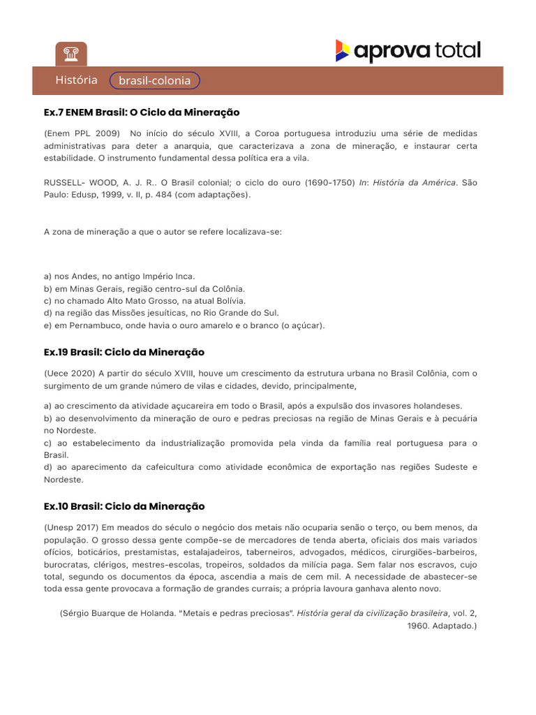 Aprova Total 6 | PDF