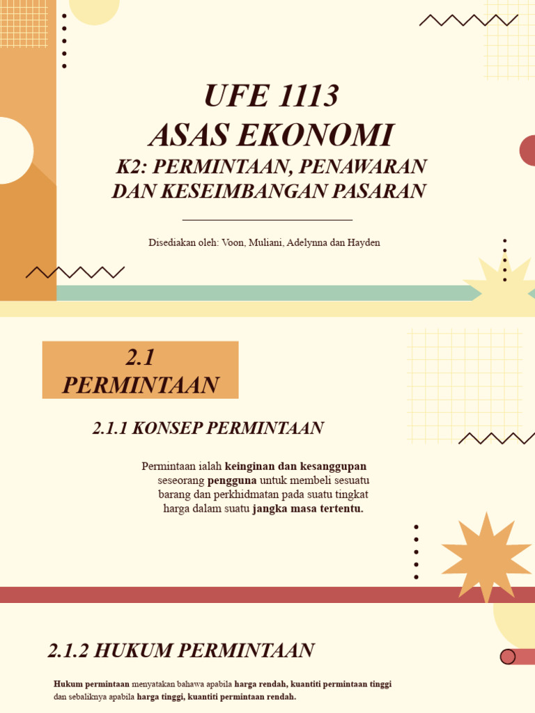 Slide Nota Kuliah 2 | PDF