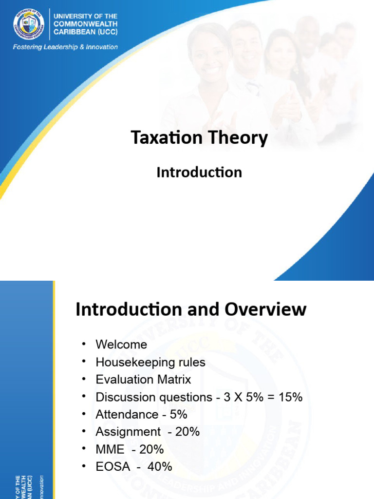 Taxation Theory | Download Free PDF | Taxes | Direct Tax