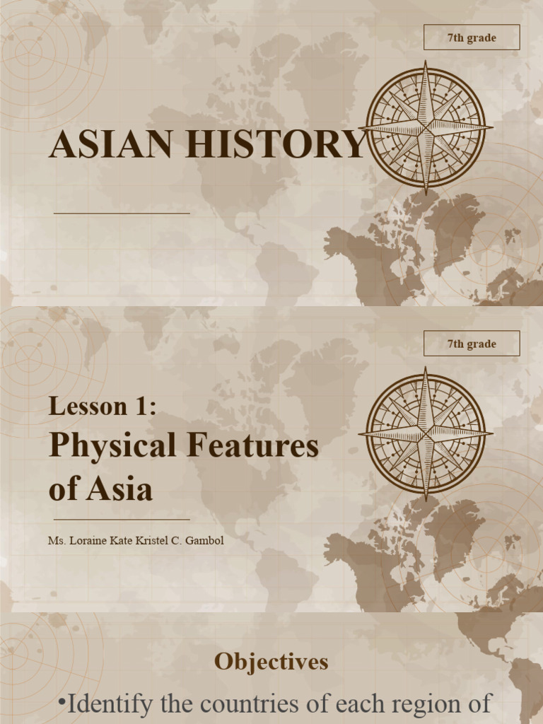 Physical Features of Asia | PDF | Asia | Southeast Asia