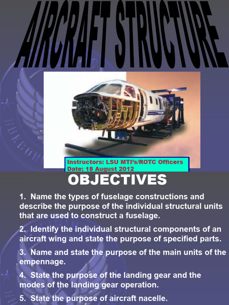 Acft Structure | PDF | Landing Gear | Fuselage