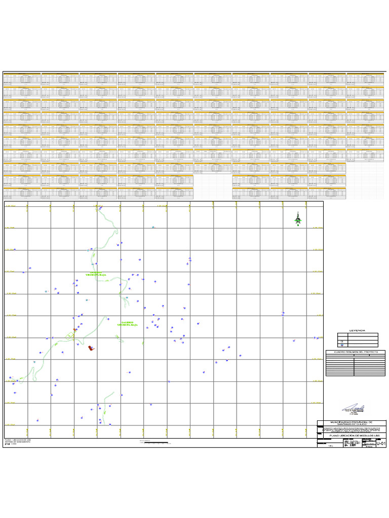 2.00 Plano Ubicacion Modulo Ubs Ururpa Baja | PDF | Tecnología geográfica | Geodesia