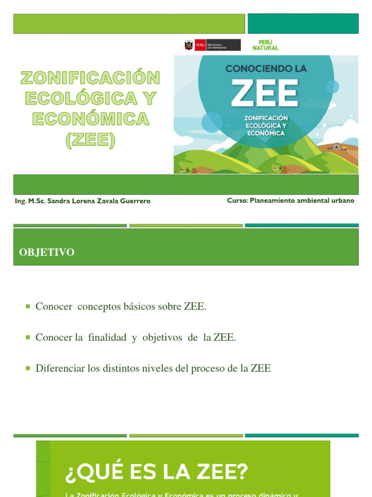 CLASE 11. ZEE | PDF | Sistema de información geográfica | Ecosistema