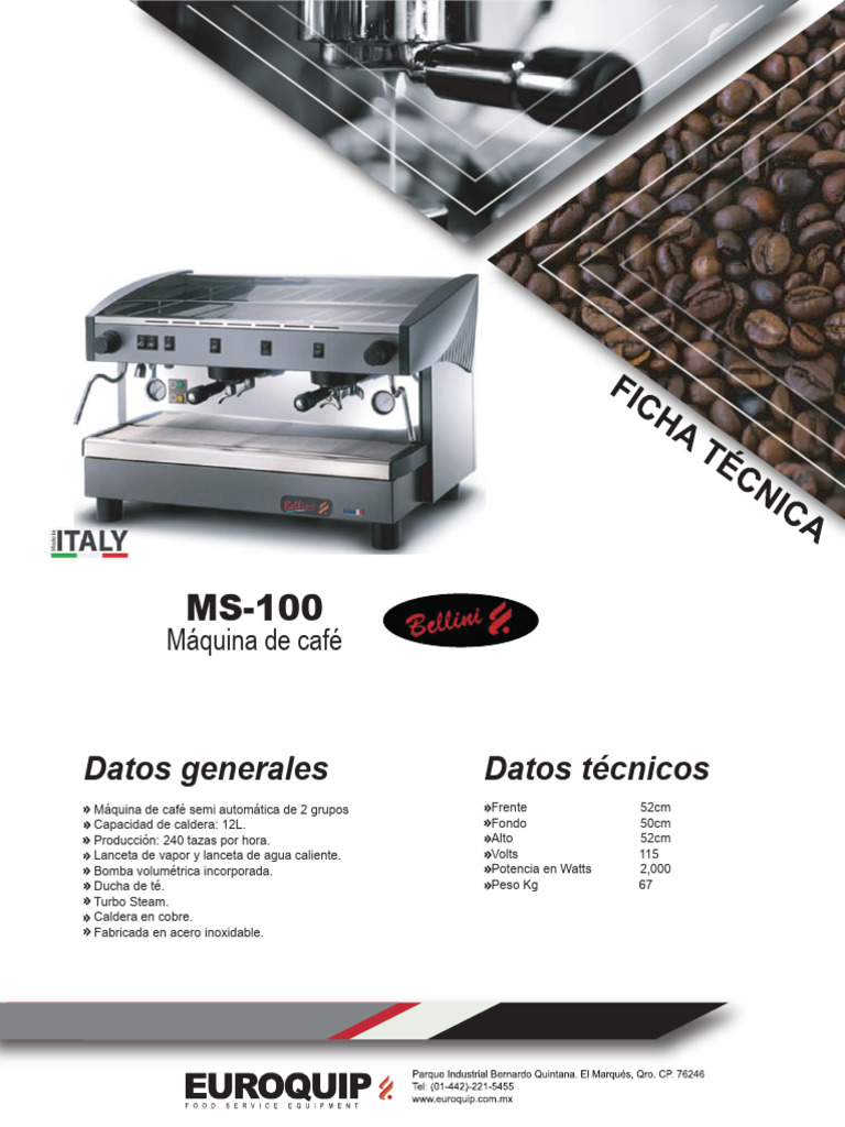 Bellini MS-100 | PDF