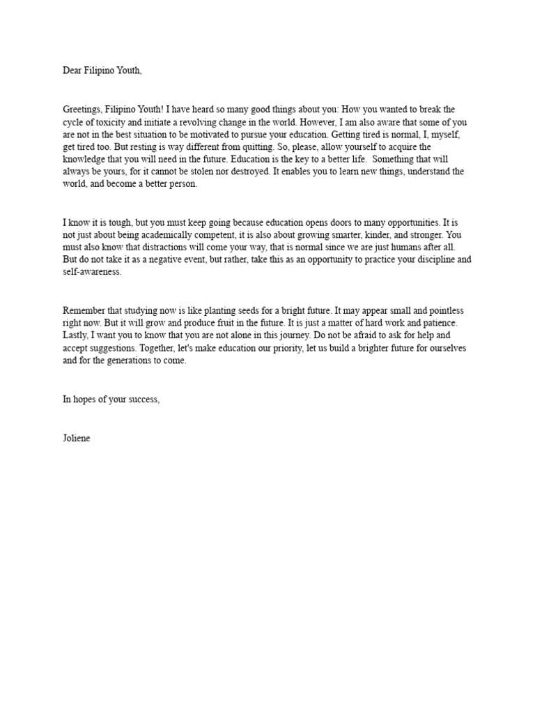 Task 3 - Open Letter | PDF