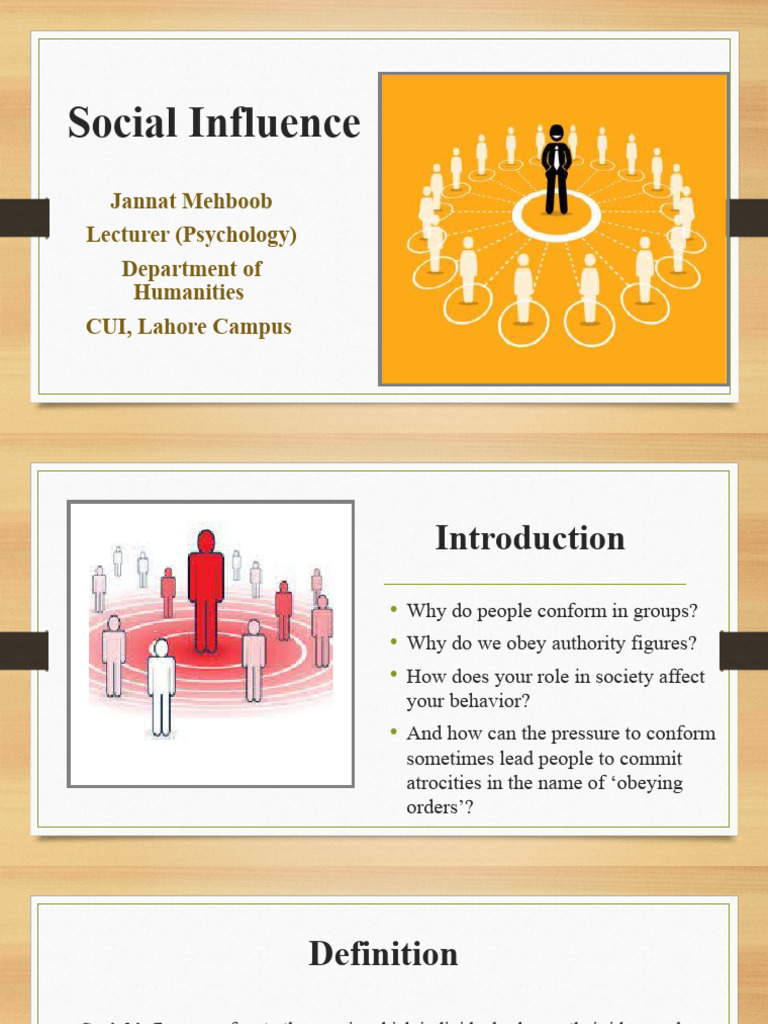 Social Influence | PDF