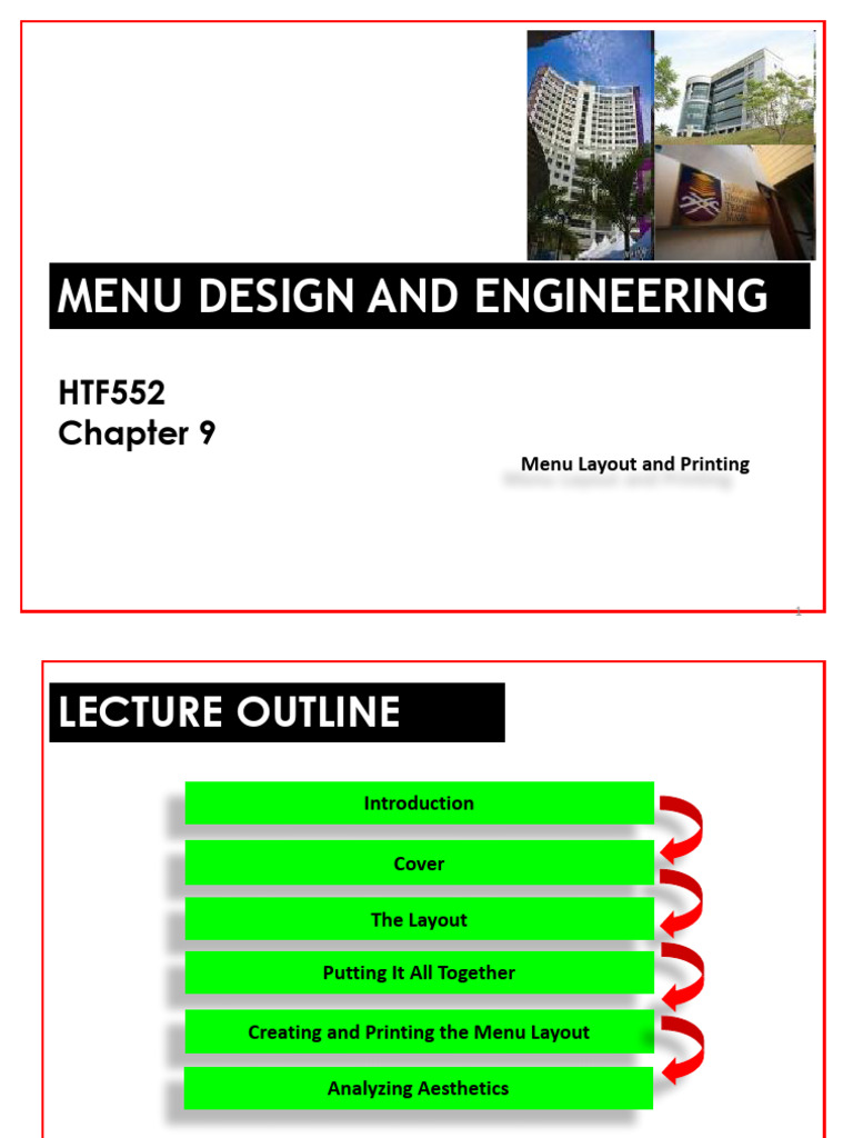 Chp-9 Menu Layout - Updated Dec 2023 | PDF
