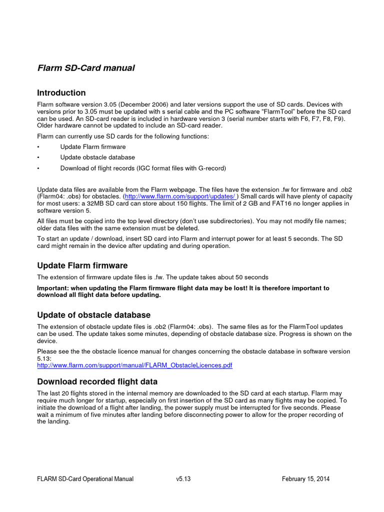 SD Manual en | Download Free PDF | Computer File | System Software