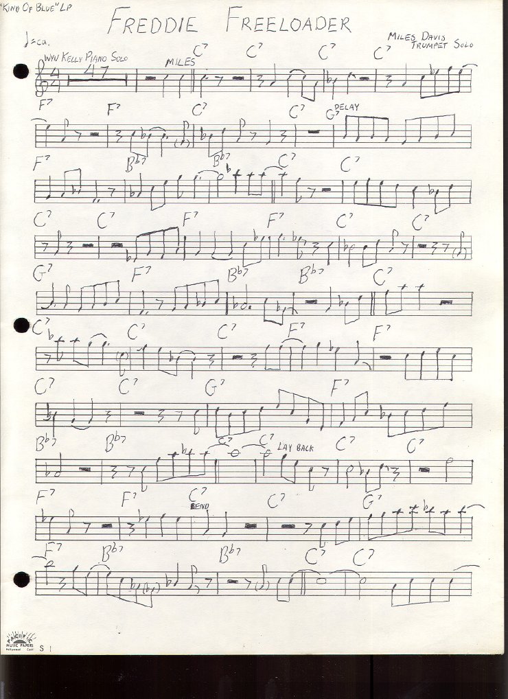 Freddie Freeloader | PDF