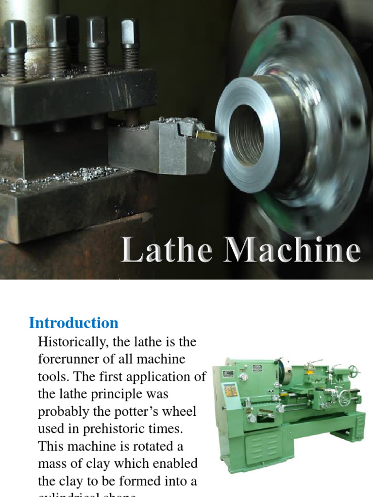 CTU Lathe Machine Operation | PDF | Grinding (Abrasive Cutting) | Screw