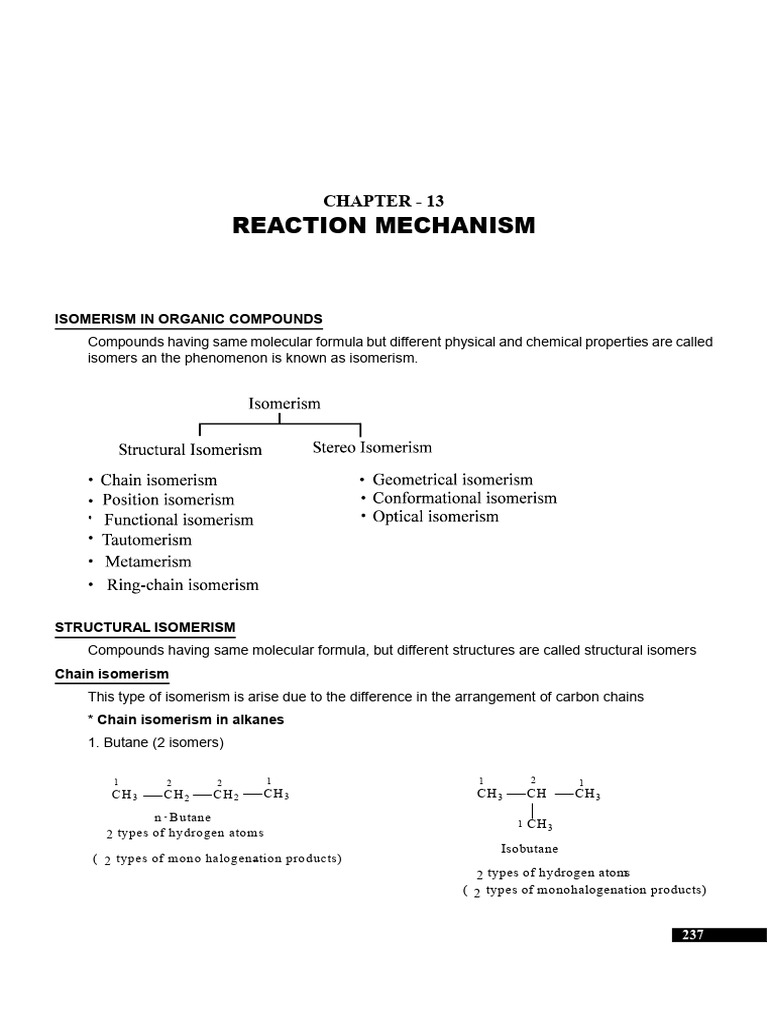 Reaction Mechanism (Lecture Note) | PDF | Amine | Carboxylic Acid