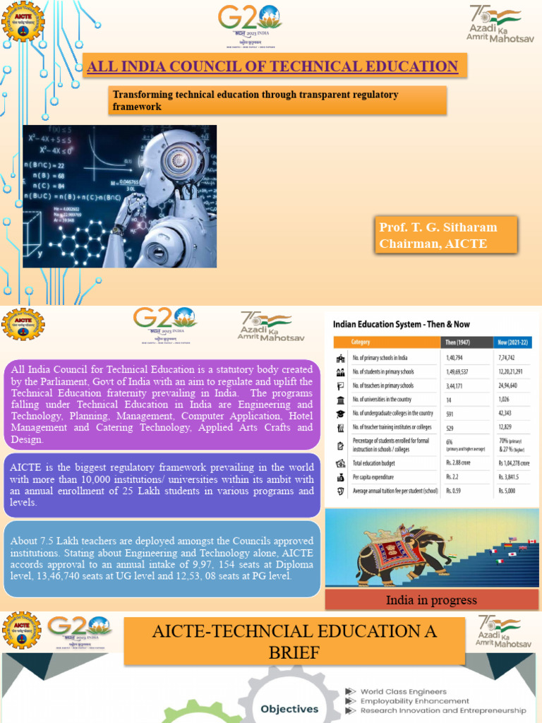 AICTE: Transforming Tech Education | PDF | Vocational Education | Curriculum