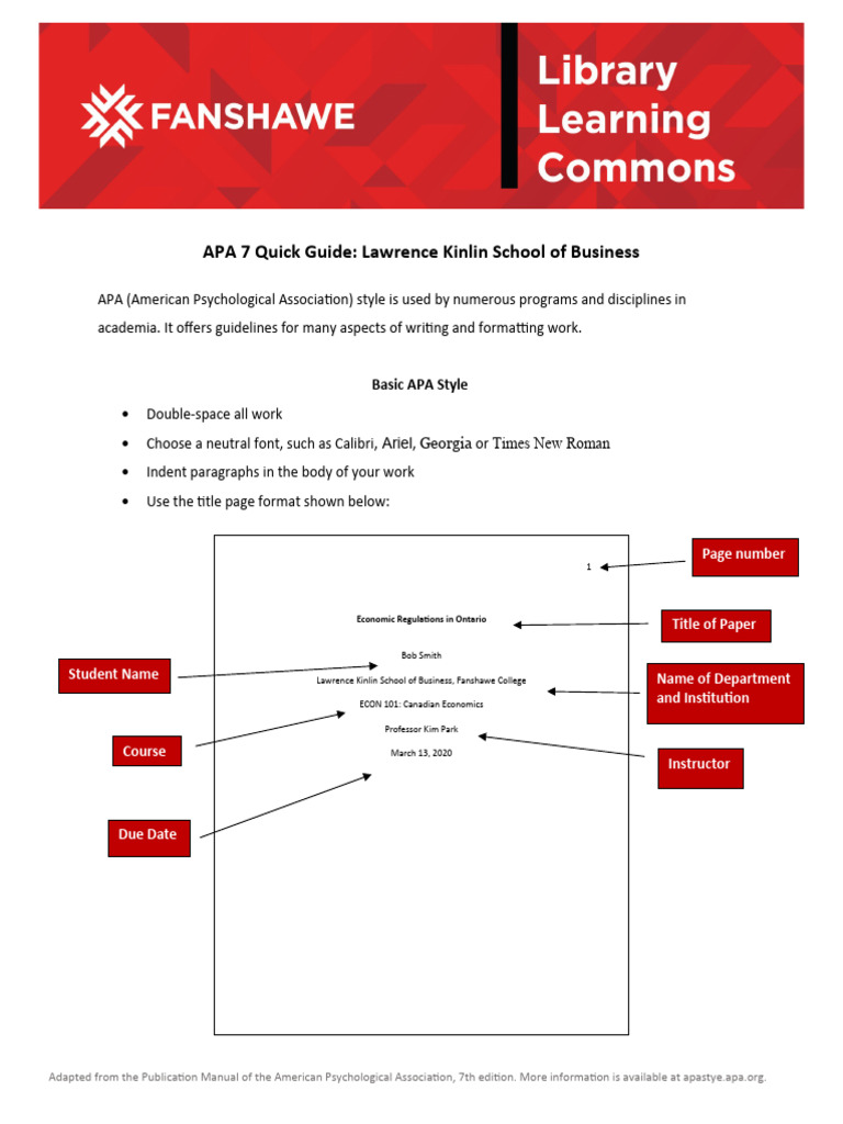 Short-APA-Manual | PDF | Apa Style | Citation
