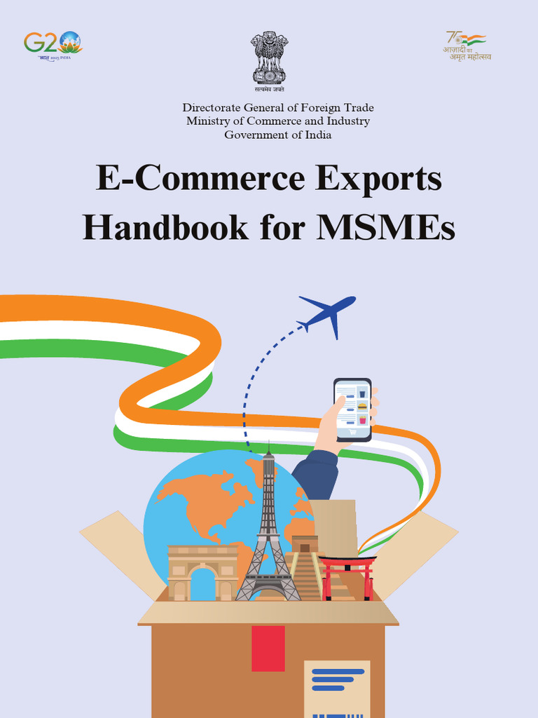 E Commerce Exports Handbook For MSMEs 1703858257 | PDF | E Commerce | Pricing
