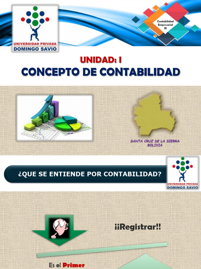 Unidad - I - Concepto de Contabilidad | Descargar gratis PDF | normas internacionales de ...