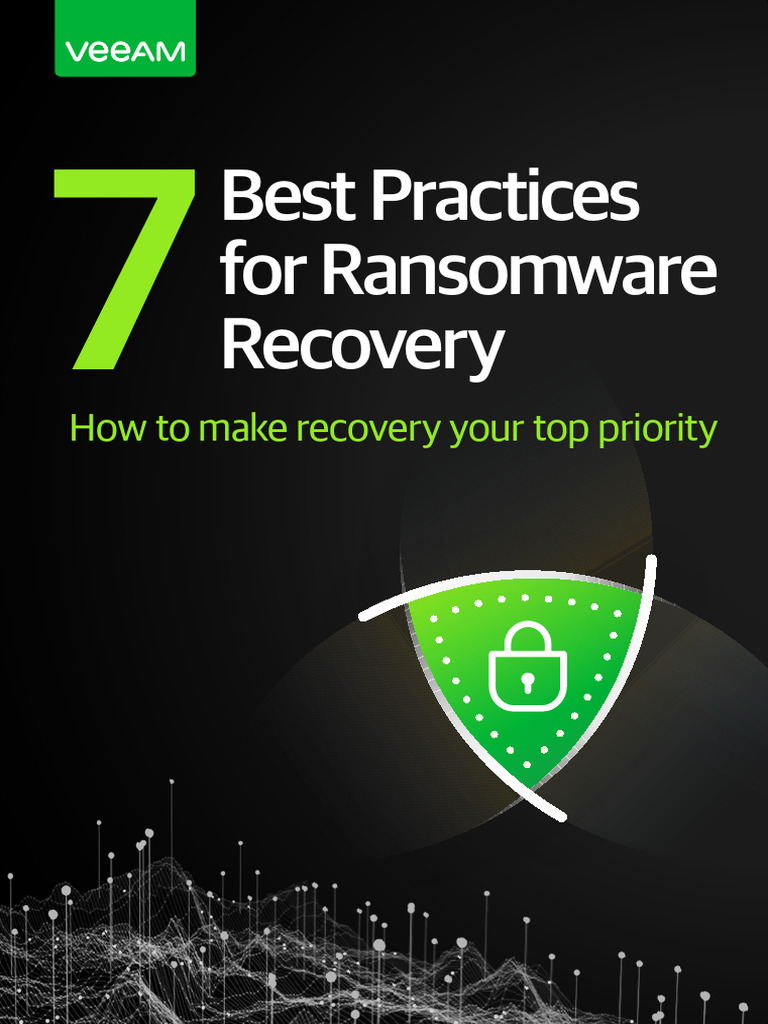 Ransomware Recovery Best Practices Guide | PDF | Backup | Ransomware