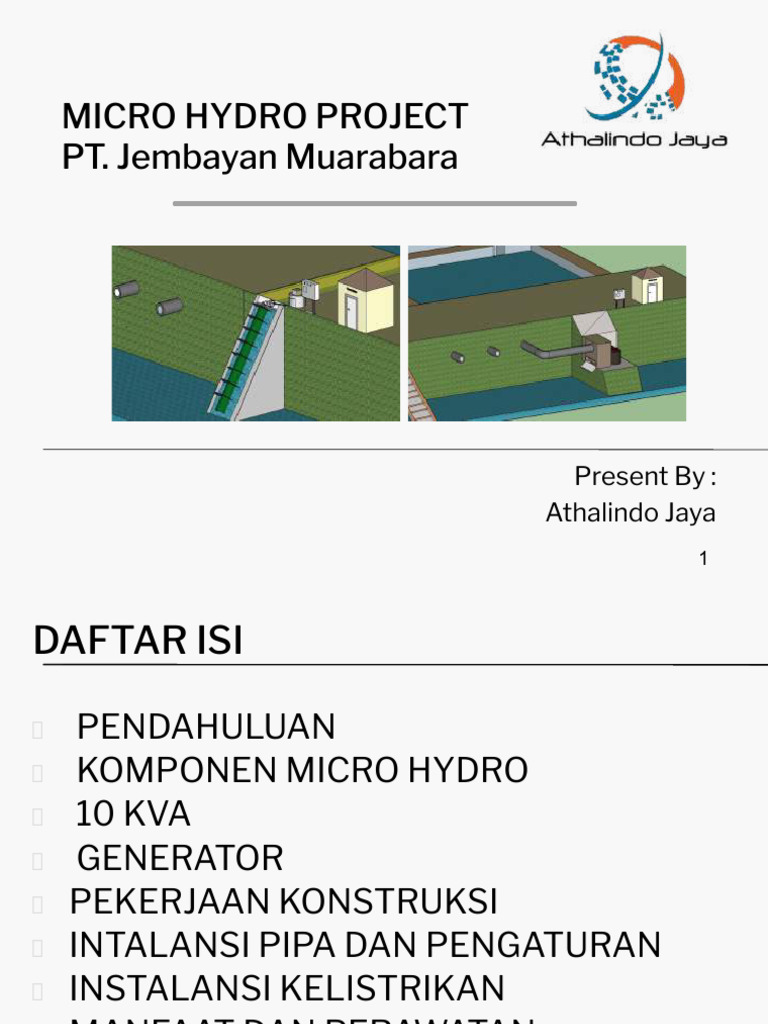MICRO HYDRO 10 Kva Fix.ppt_compressed | PDF