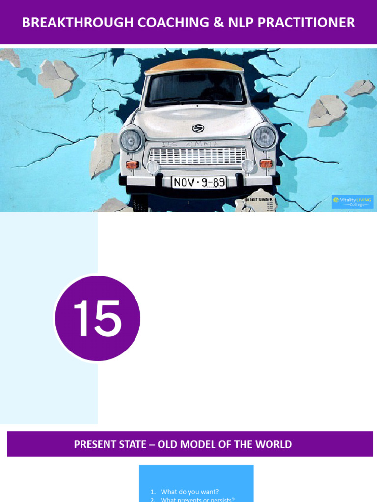 Breakthrough Coaching & NLP Practitioner | PDF | Career & Growth