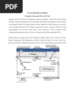 2 - Bagian-Bagian Dan Tampilan Microsoft Word Beserta Fungsinya | PDF