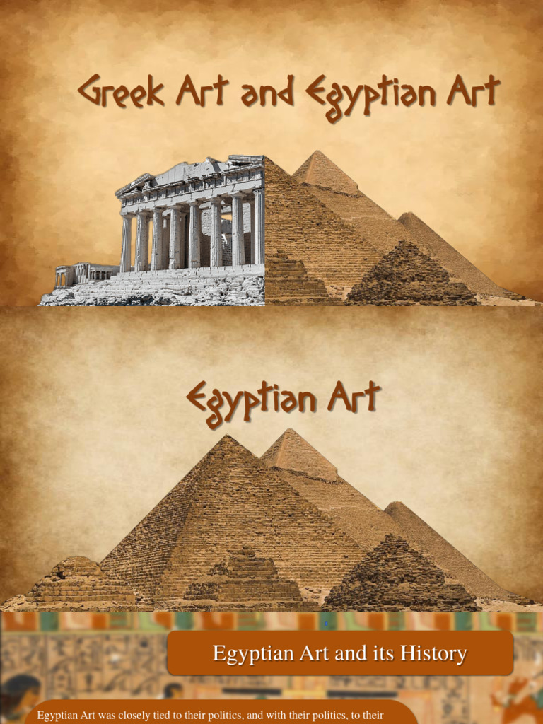 Egyptian Art and Greek Art Group 5 Presentation | PDF | Column ...