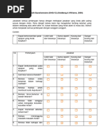 Self Reporting Questionnaire 29 (SRQ 29) | PDF | Pengembangan Diri ...