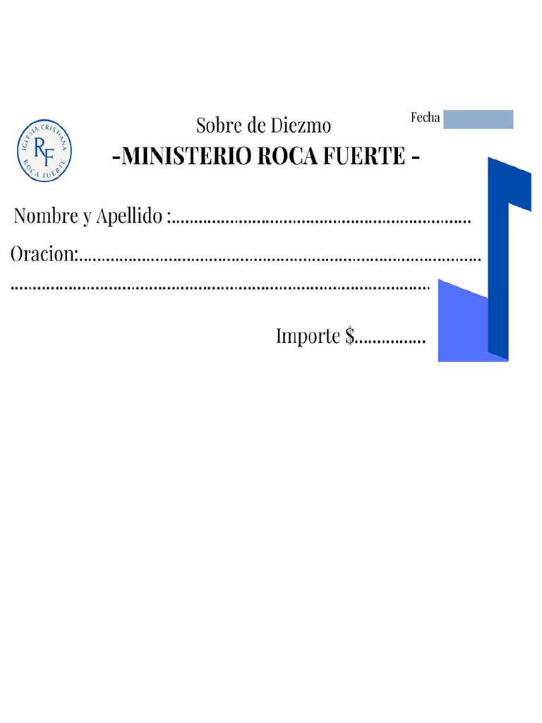Sobre Nuevo Diezmo | PDF