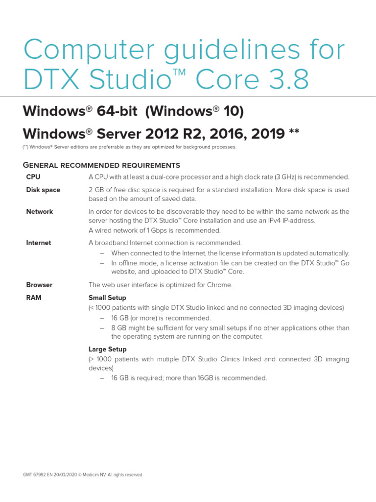 CG DTX Studio Core 3.8 en | PDF | Computers