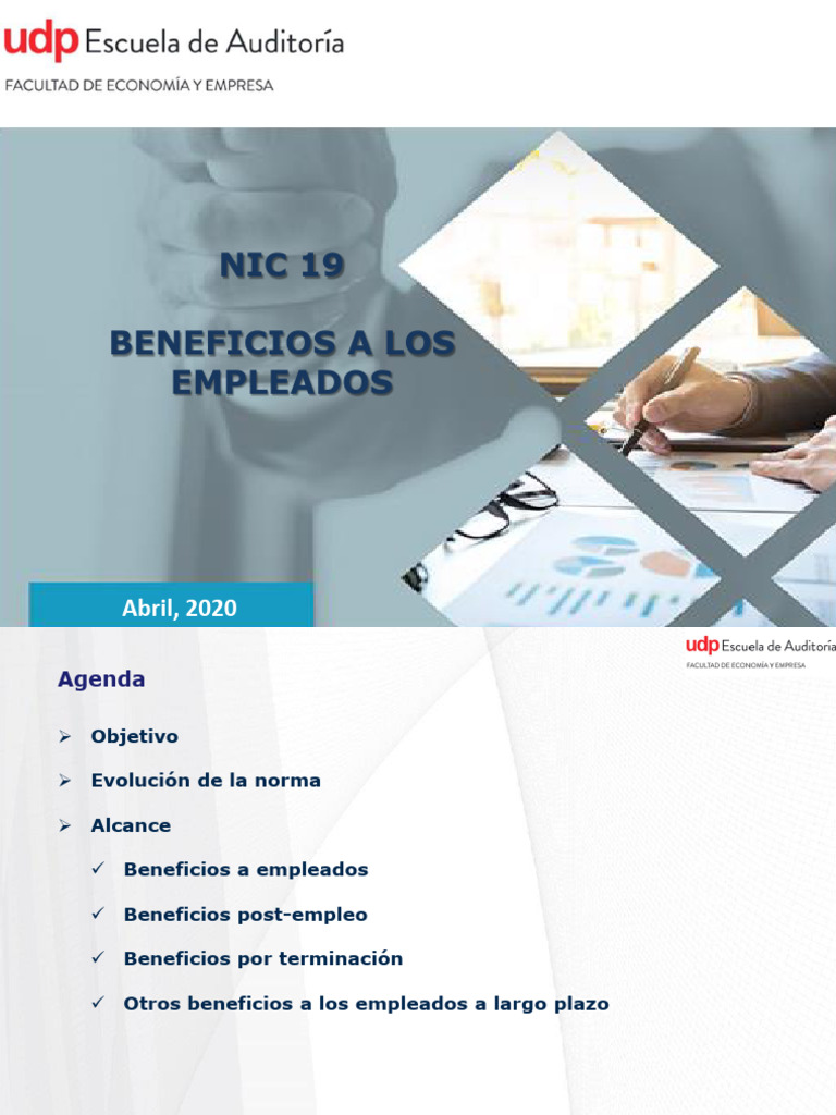 NIC 19 Beneficio A Los Empleados - UDP | PDF | Salario | Contabilidad