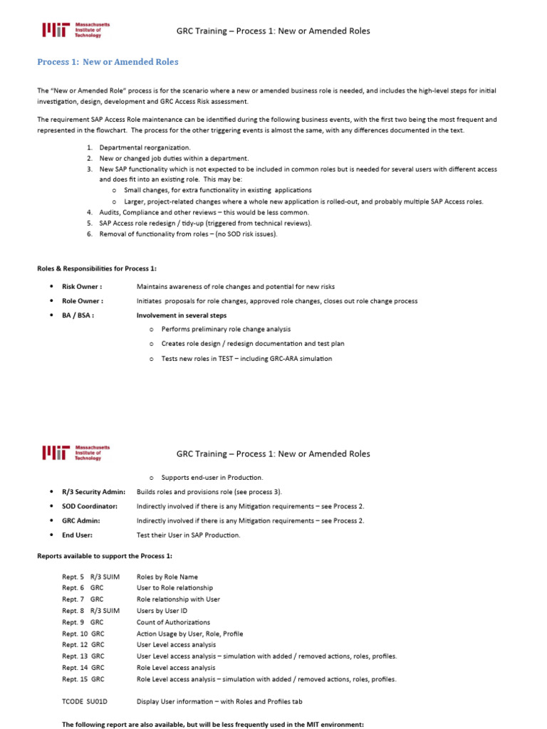 Amended Roles | PDF | Risk | Simulation