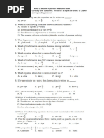 Q2 Mathematics 9 - Module 2 | PDF | Variable (Mathematics) | Volume