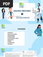 Angina Inestable | PDF | Sistema cardiovascular | Especialidades Medicas