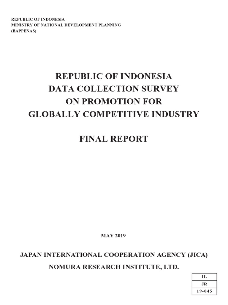 GVC Study Final Report | PDF | Gross Domestic Product | Indonesia