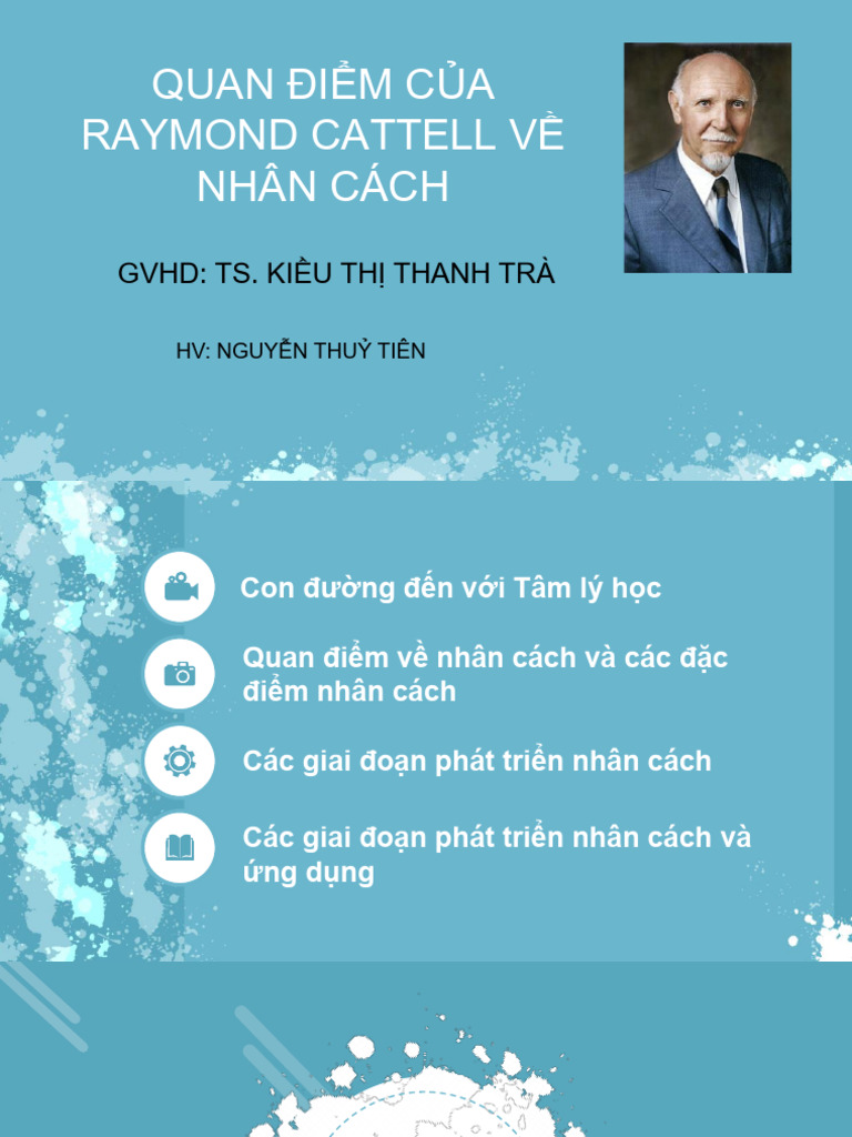 Quan điểm của Cattell về nhân cách | PDF